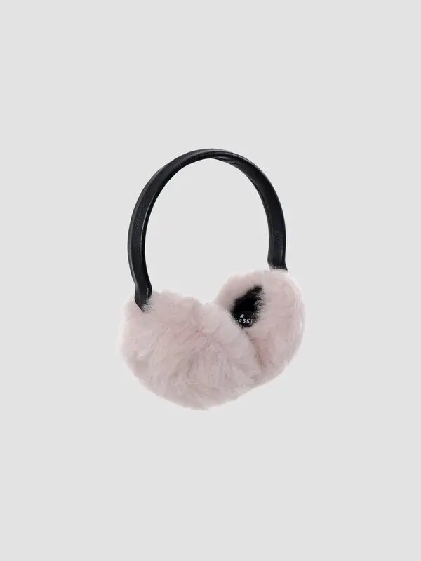 Gorski Merinillo Shearling Lamb Earmuffs - Blush