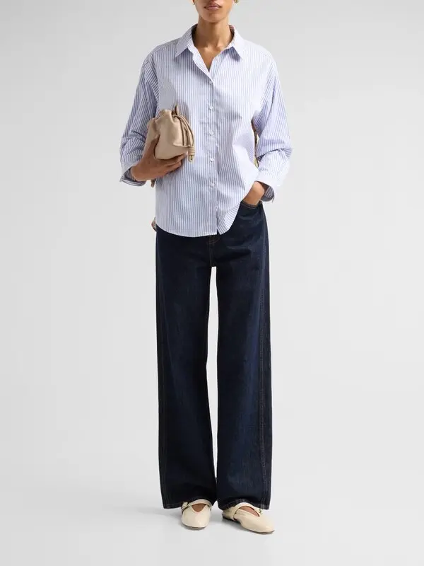 Johnny Was Classic Button-front Shirt
