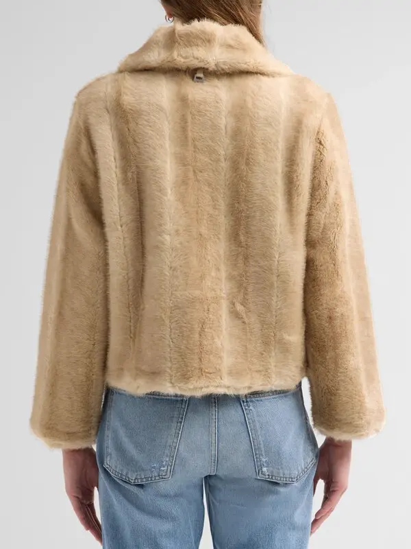 Apparis Elis Shaved Faux-mink Fur Coat