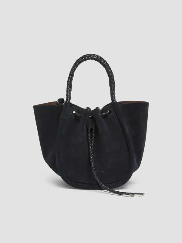 Proenza Schouler Small Suede Ruched Tote Bag