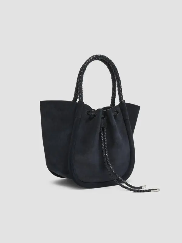 Proenza Schouler Small Suede Ruched Tote Bag