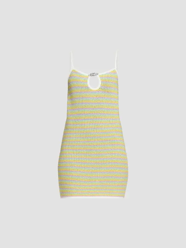 Casablanca Bourgeois Stripe Mini Dress