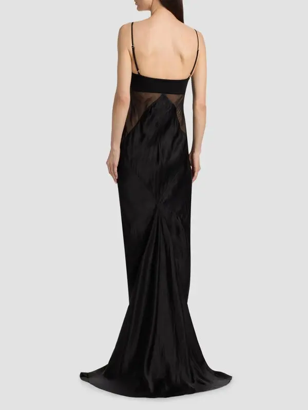Rick Owens Combo Slip Gown