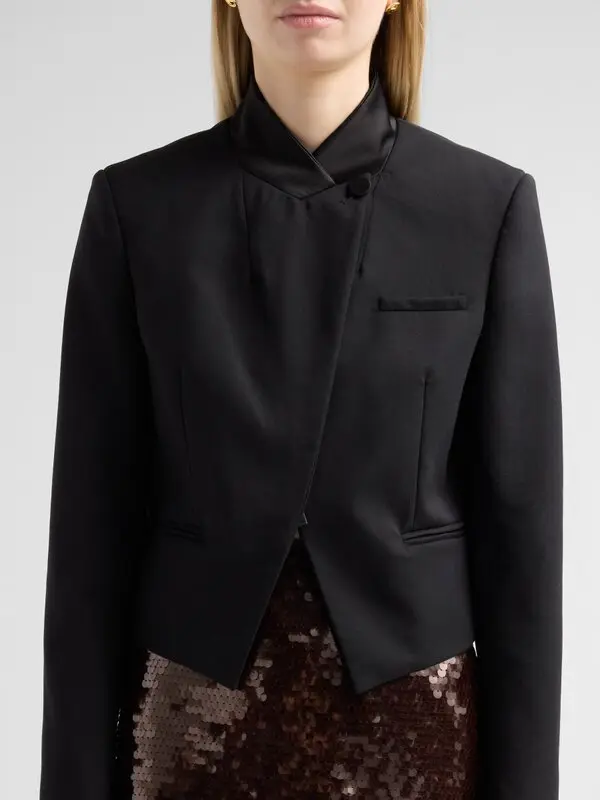 Tanya Taylor Julie Stretch-wool Blazer