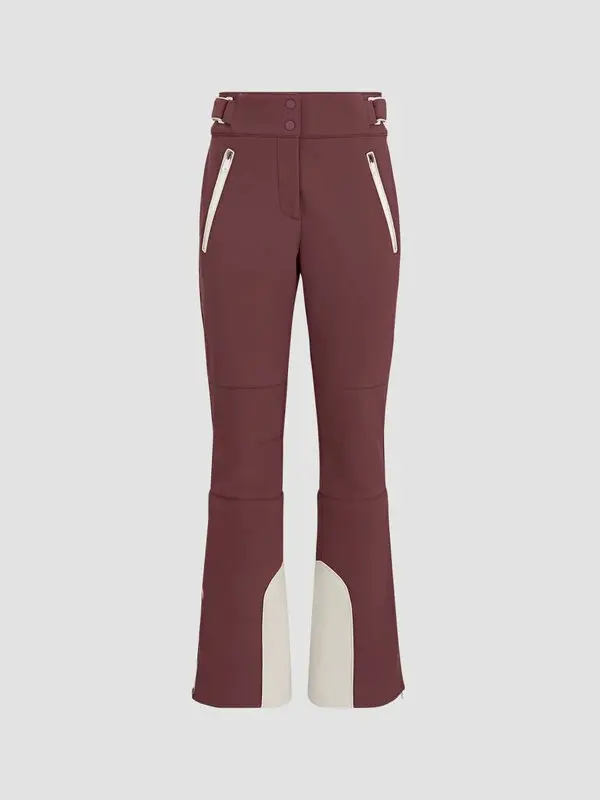 Brunello Cucinelli Bonded Techno Fabric Mountain Trousers - Cherry