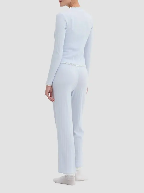 Hill House Home The Hadley Pointelle Pajama Set