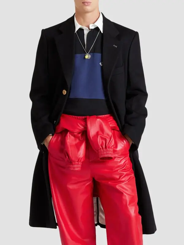 Givenchy Coat In Wool And Cashmere