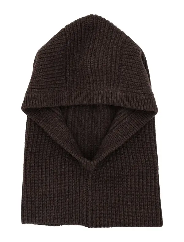 THE FRANKIE SHOP Ribbed Knit Balaclava