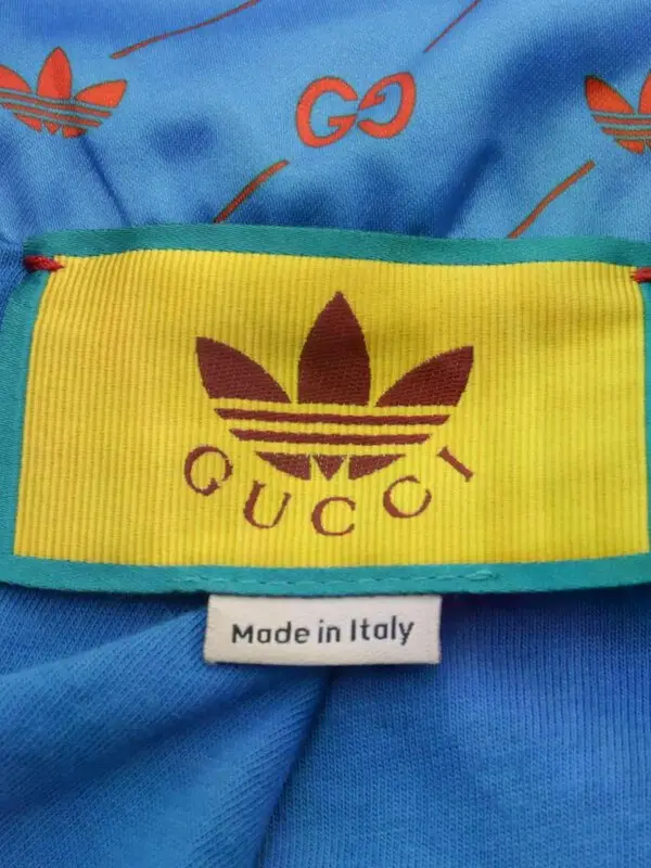 Gucci X Adidas 2010s Trefoil Web-stripe Track Jacket