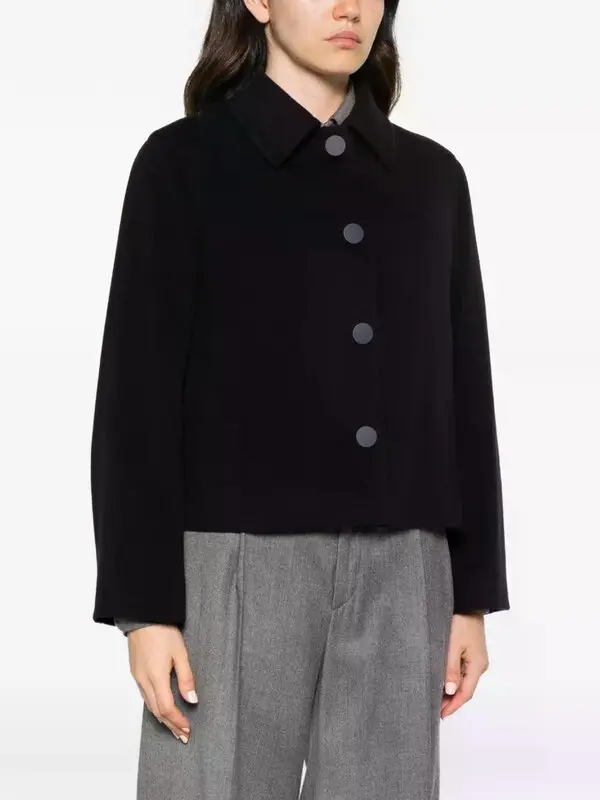 Tagliatore Lydia Button-up Cropped Jacket
