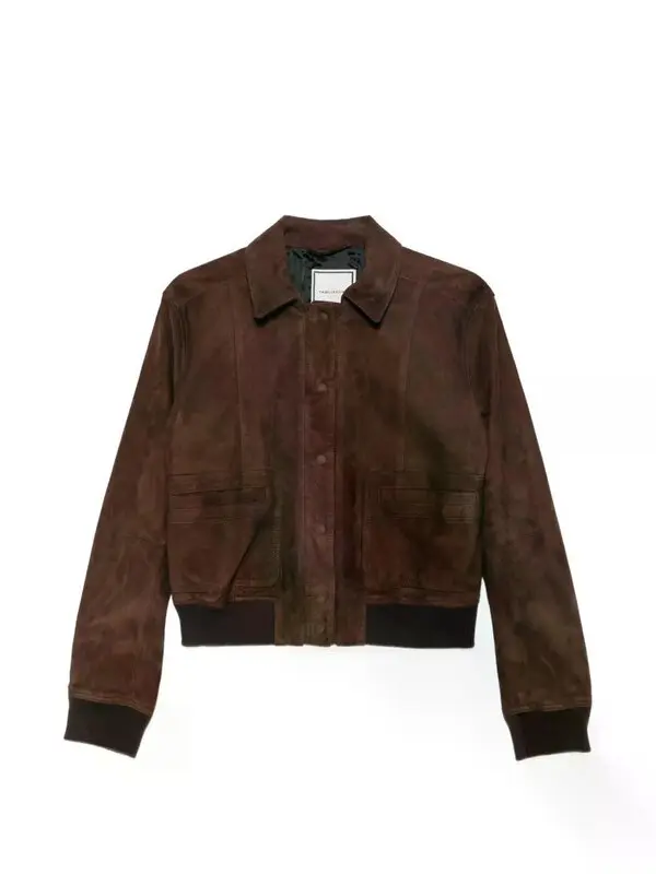 Tagliatore Katia Suede Bomber Jacket