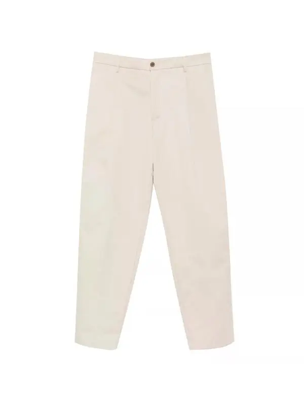 MY MYTHS Pleated Cotton Trousers