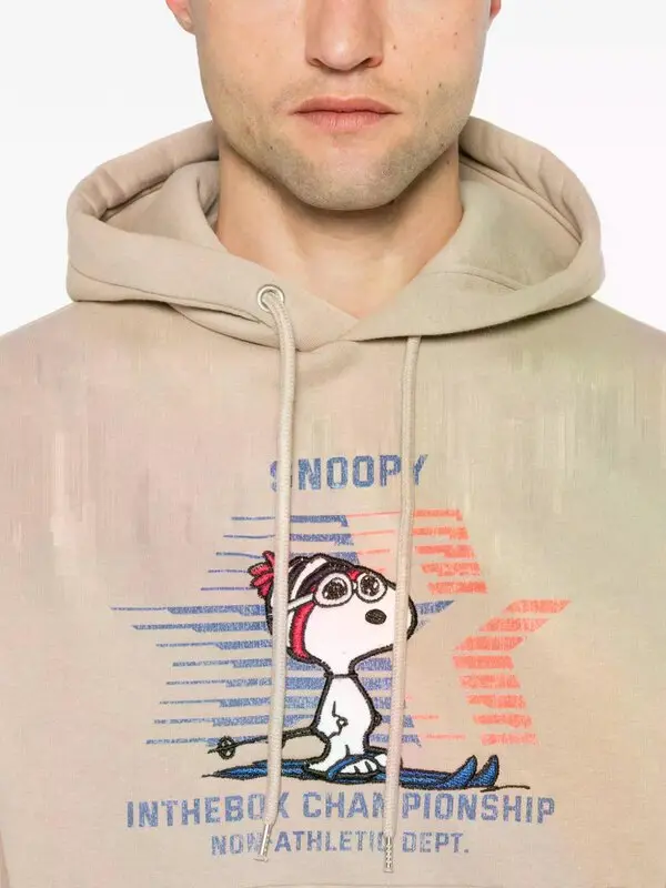 IN THE BOX Snoopy-print Drawstring Hoodie