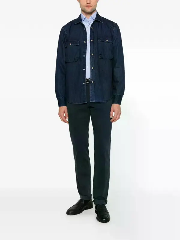 KOIKE BARCELONA Flap-pocket Denim Shirt Jacket