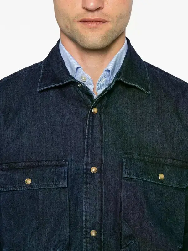 KOIKE BARCELONA Flap-pocket Denim Shirt Jacket