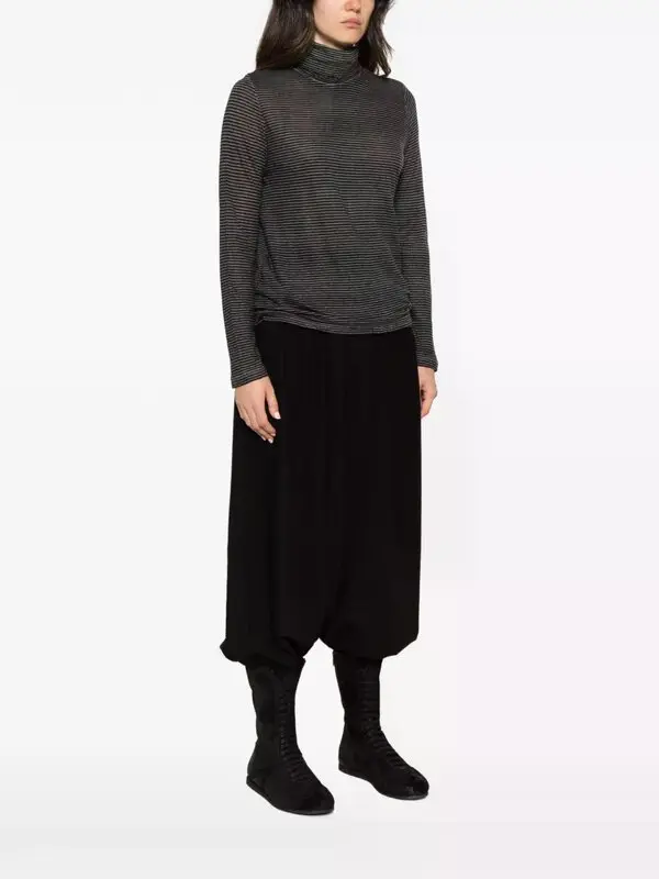 UNIVERSEL Striped High-neck T-shirt