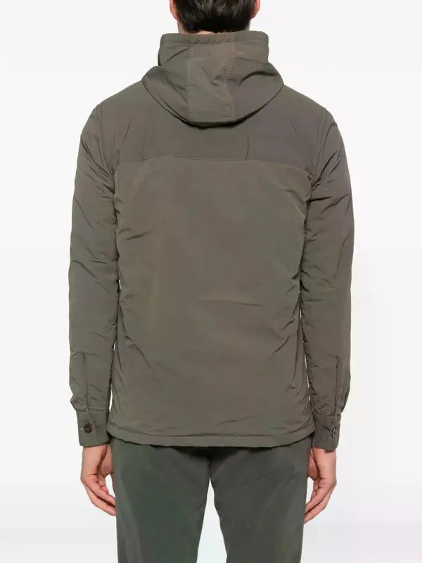 KOIKE BARCELONA Hooded Shirt Jacket