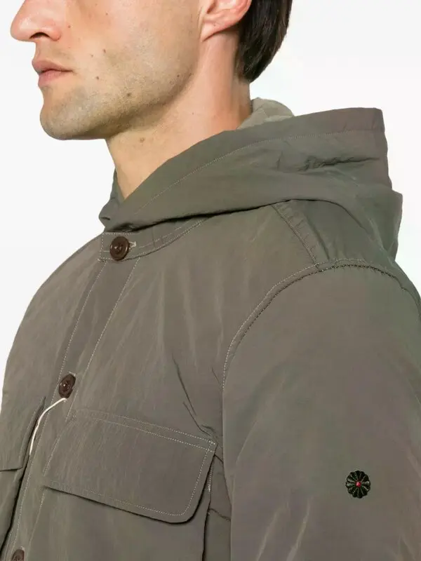 KOIKE BARCELONA Hooded Shirt Jacket