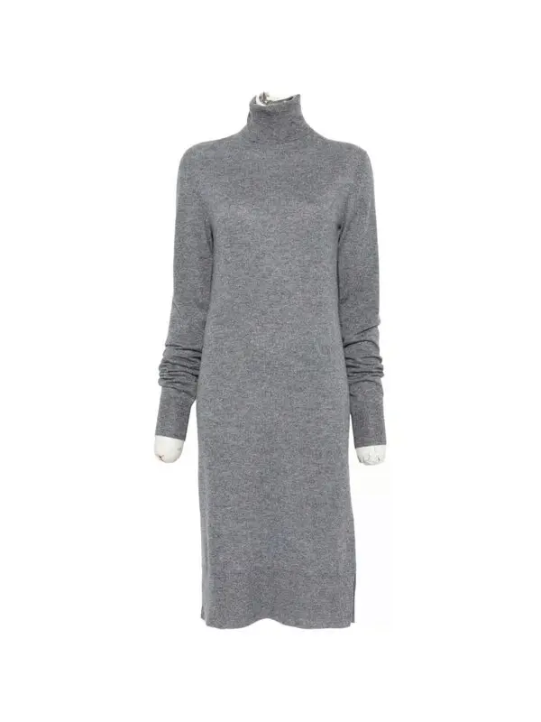 UNIVERSEL Roll-neck Knitted Midi Dress