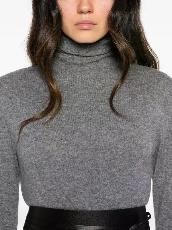 UNIVERSEL Roll-neck Knitted Midi Dress