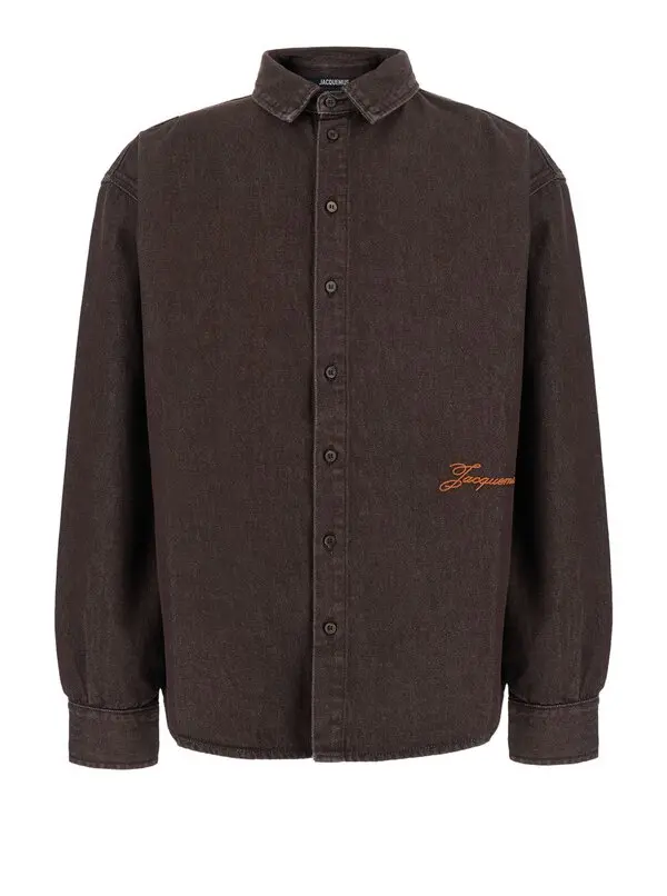 Jacquemus The Chemise Simon Mini Fabric Shirt For