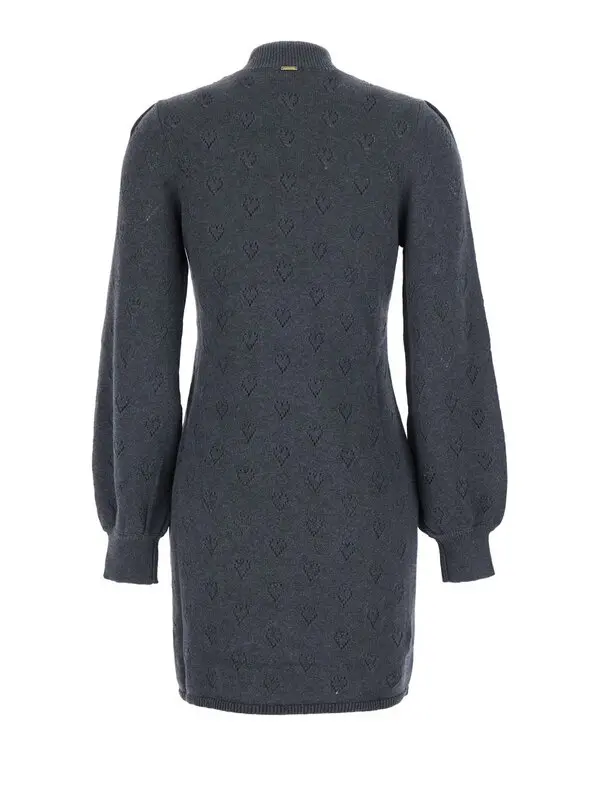 TWINSET Mini Dress In Tech Fabric With Clean Silhouette - Grey