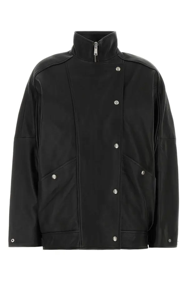 ANINE BING Sandy Leather Jacket