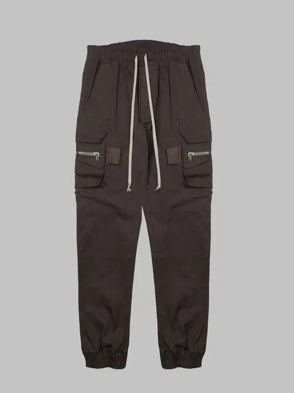 Rick Owens Cotton Stretch Trousers