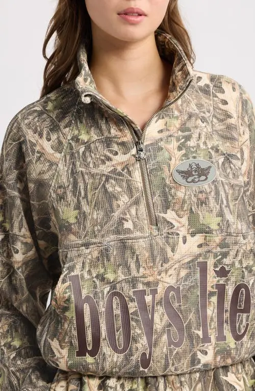 BOYS LIE Manhunt A1 Cropped Sweatshirt