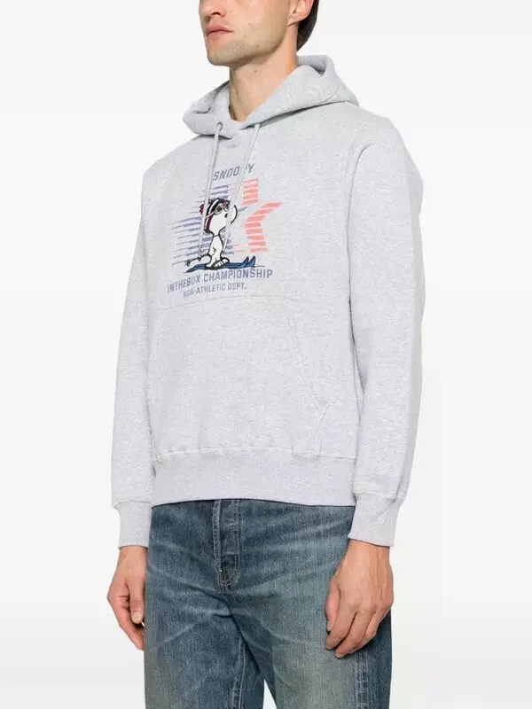 IN THE BOX Snoopy-print Drawstring Hoodie