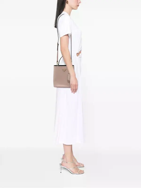 Prada 2013-2026 Medium Saffiano Cuir Panier Satchel