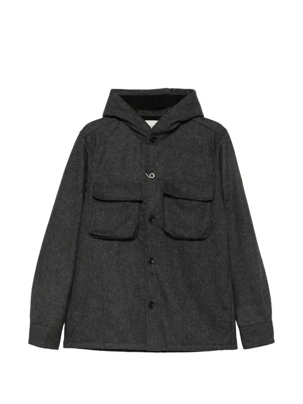 KOIKE BARCELONA Herringbone Hooded Jacket