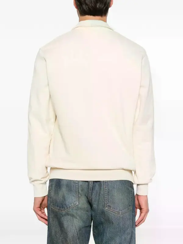 IN THE BOX Half-zip Chest-pocket Sweatshirt