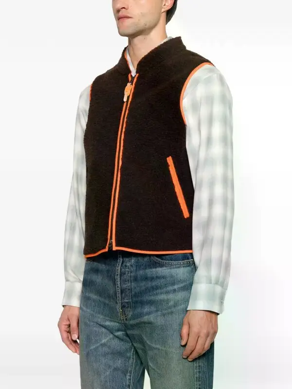 CECCARELLI Teddy-texture Gilet