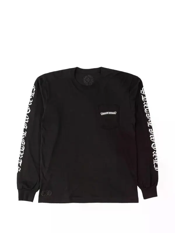 Chrome Hearts Logo-print Long-sleeve T-shirt