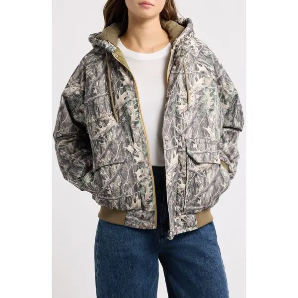 BOYS LIE Manhunt Silver Camo Utility Jacket - Multi