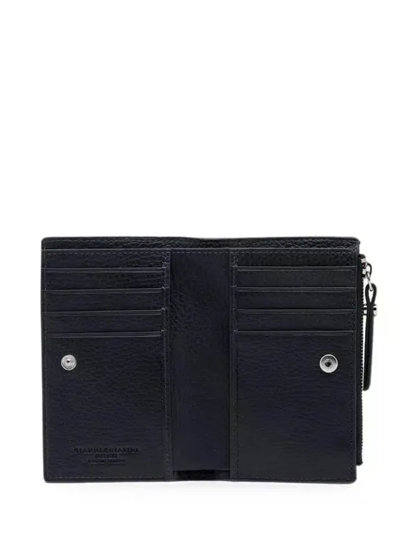 GIANNI CHIARINI Dollaro Grainy-leather Wallet