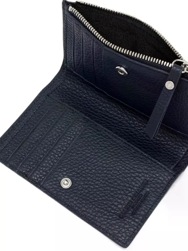 GIANNI CHIARINI Dollaro Grainy-leather Wallet