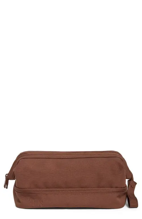 BEIS The Dopp Kit Toiletry Bag - Maple