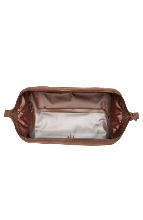 BEIS The Dopp Kit Toiletry Bag - Maple
