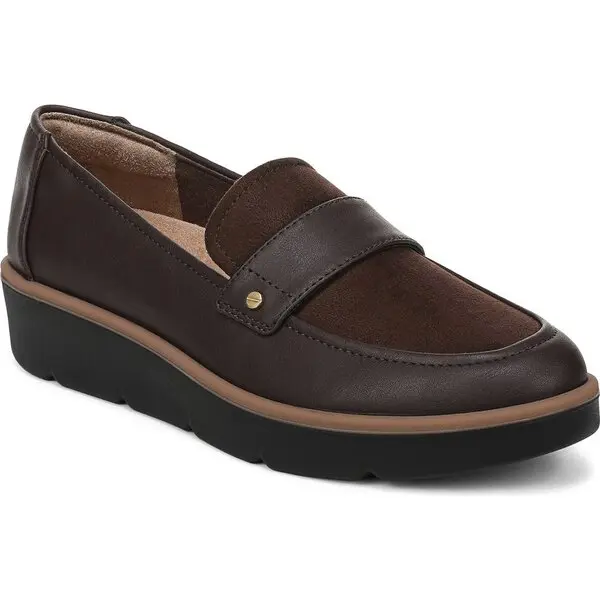 Dr. Scholl'S Webstercloud Faux Leather Loafer - Dark Umber