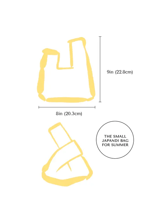 NOCTURNAL Japandi Knot Bag - Yellow