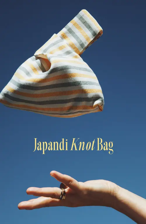 NOCTURNAL Japandi Knot Bag - Yellow
