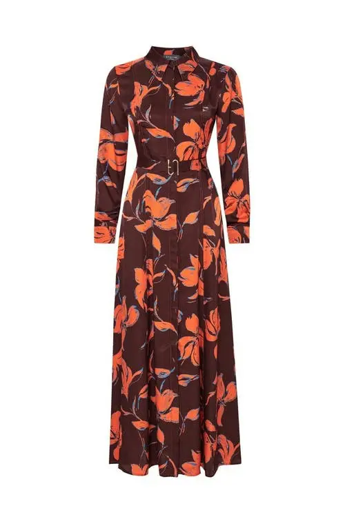 EXQUISE Amaris Maxi Shirt Dress