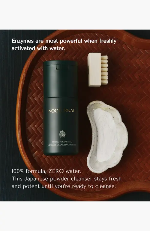 NOCTURNAL Spring Awakening Japanese Cleansing Powder