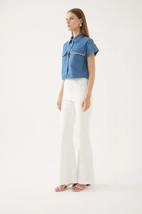 EXQUISE Flared Trousers