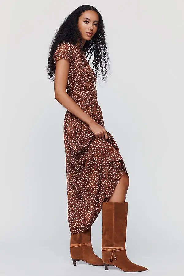 Anthropologie Tall Wrapped Rg Boots - Brown