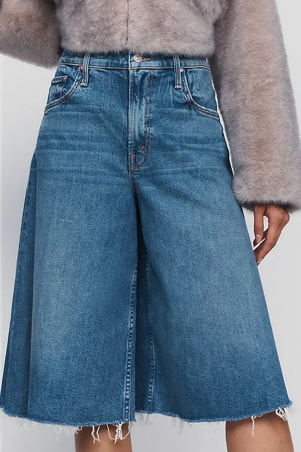 MOTHER The Whole Lot Denim Shorts