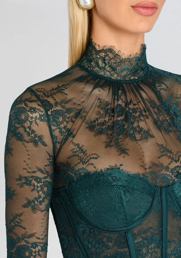 Retrofete Valentina Lace Bodysuit