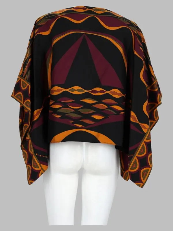 Emilio Pucci Blusa Con Stampa Labirinto